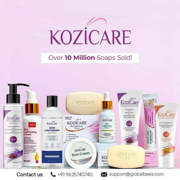 Kozicare Kojic Acid Cream, Glutathione Cream with Niacinamide | Face C