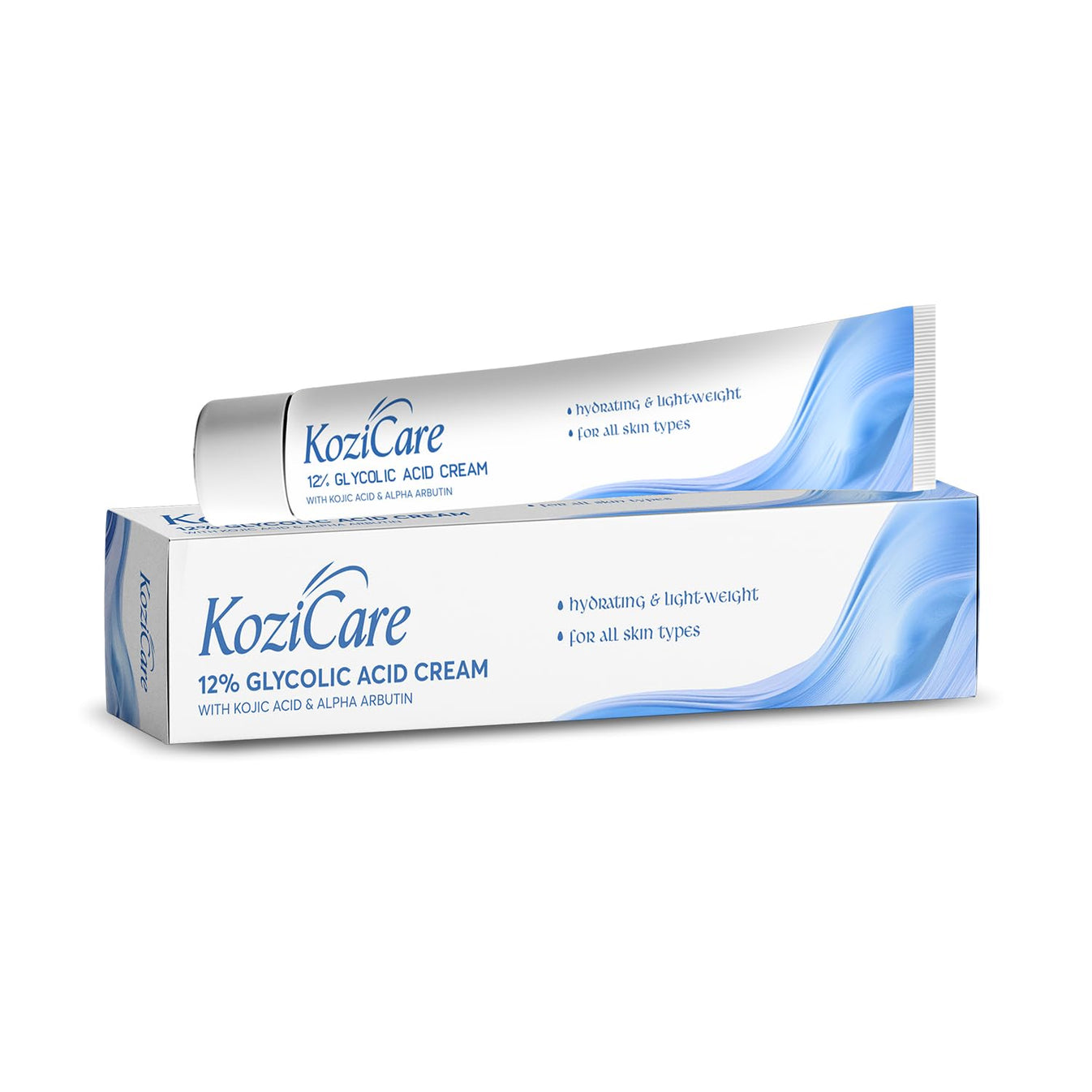 Kozicare Glycolic Acid Face Cream 12% | Anti Wrinkles & Anti Ageing